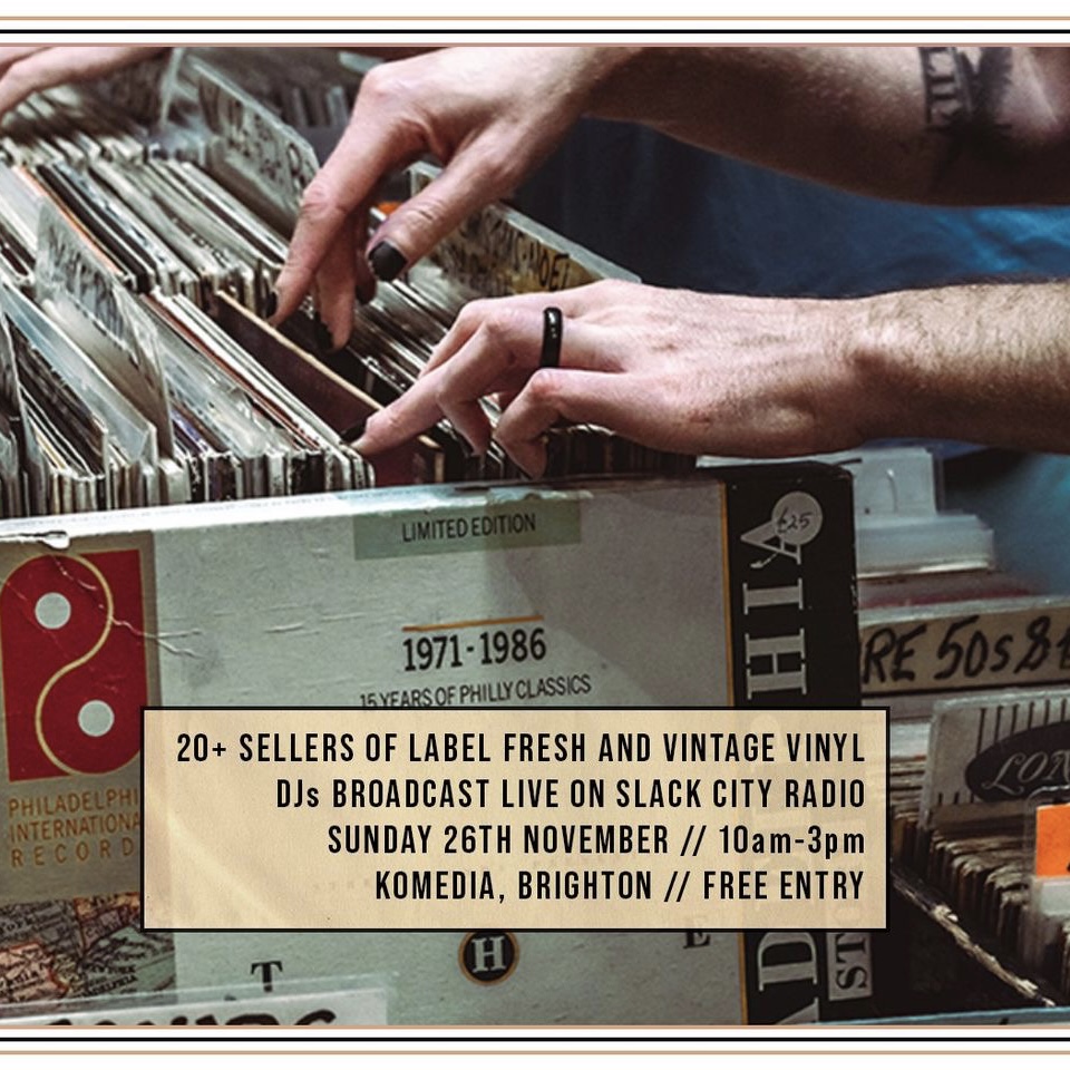 We are at the Komedia fair - The Record Album